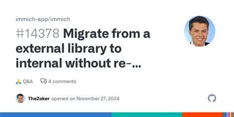 Migrate From A External Library To Internal Without Re Uploading All The Images Immich App
