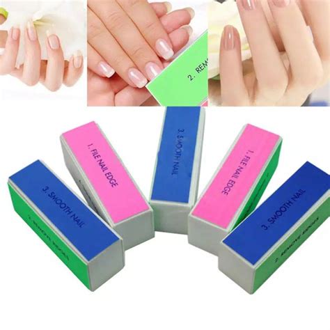 Jual Nail Buffer Block Buffer Kuku Sanding Block 4 Sisi Portabel Untuk Kuku Manicure Nail