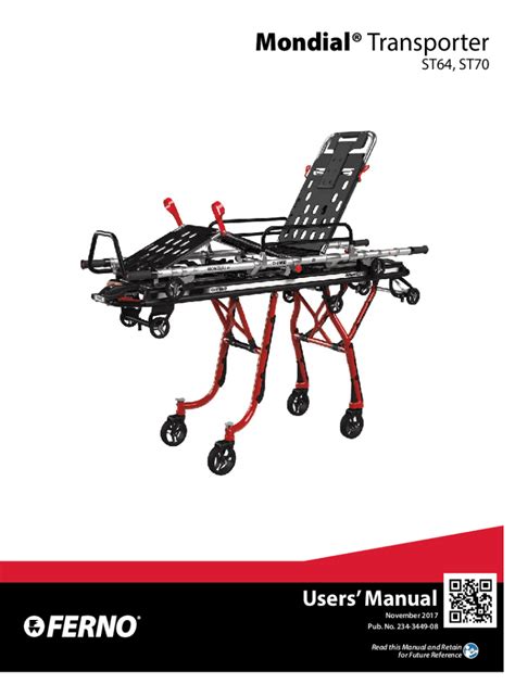 Fillable Online Ferno Mondial St64 User Manual Fax Email Print Pdffiller