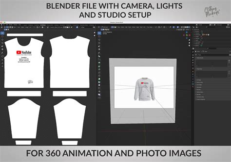 3d Streetwear Pack Procreate Obj And Blender Clothingmockups
