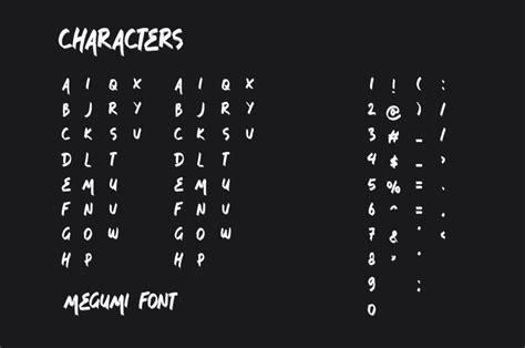 Megumi Font · 1001 Fonts