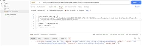 cannot create storage credential without contribut databricks