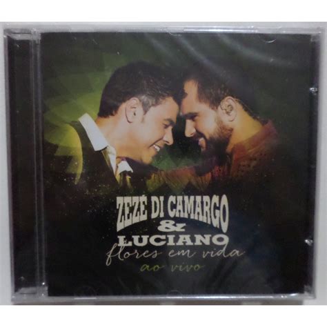 CD Zezé Di Camargo Luciano Flores em Vida Ao Vivo Shopee Brasil