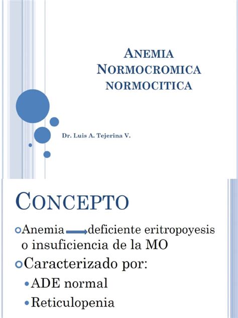 7 Anemia Normocitica Normocromica Pdf