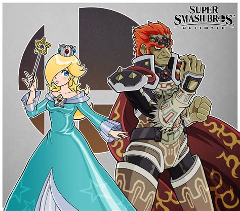 Super Smash Bros Ultimate Rosalina And Ganondorf By Nico Neko On