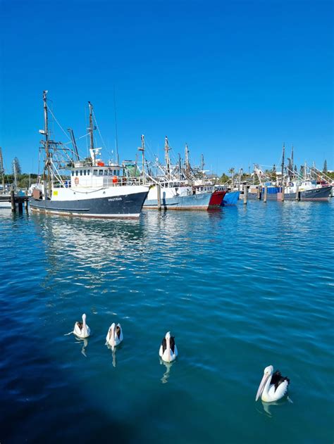 Sunday Sunset At The Mooloolaba Spit Queensland Australia The