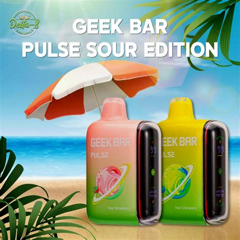 Geek Bar Pulse Sour Edition All Flavors Delta Wholesale