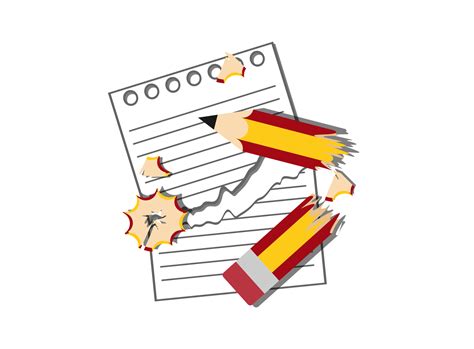 Broken Pencil Clip Art