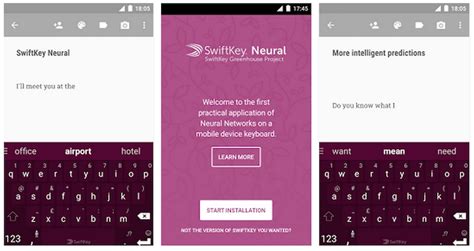 Swiftkey Announces New Neural Network Keyboard That Uses Artificial
