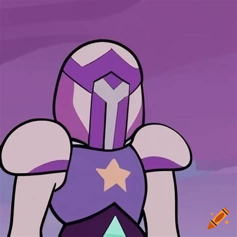 Steven Universe Character In Knight Armor On Craiyon