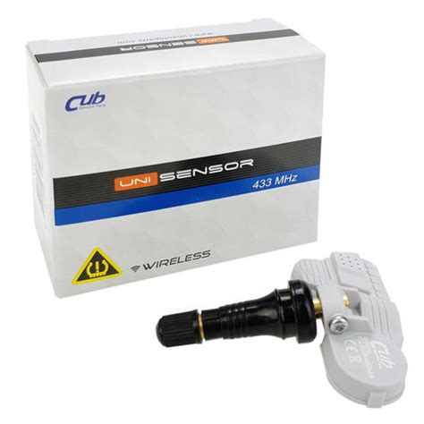 TPMS Czujnik ciśnienia koła CUB UNI SENSOR 433 MHz Snap In EUROGOLD