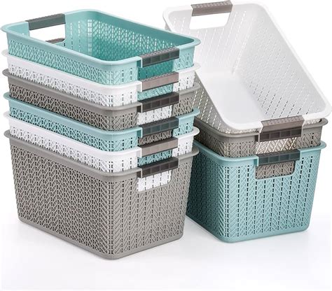 Plastic Basket With Lid Bear Round Basket Playful Storage Mocka Nz