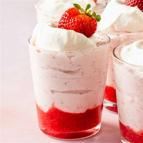 Strawberry Mousse Quick And Easy Strawberry Dessert Olives Thyme