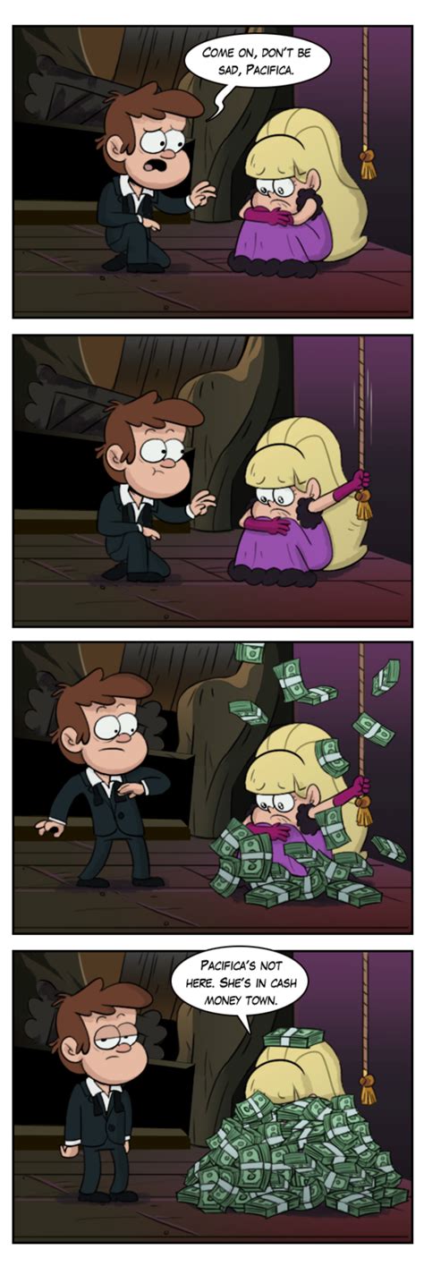 Money The Best Antidepressant Gravity Falls Know Your Meme