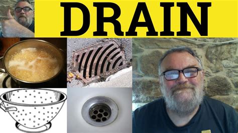 🔵 Drain Drain Meaning Drain Examples Drain Definition Essential
