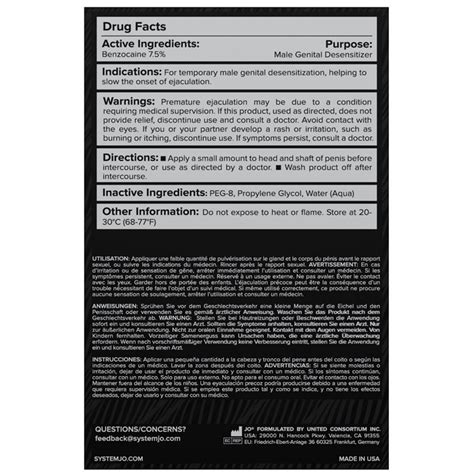 Buy The Prolonger Male Genital Desensitizing Spray Maximum Strength 2