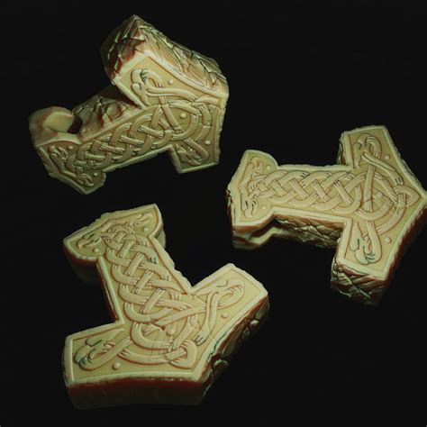Stl File Thor Pendant・3d Printer Model To Download・cults