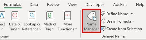 How To Edit Change Named Ranges In Excel Google Sheets Automate Excel