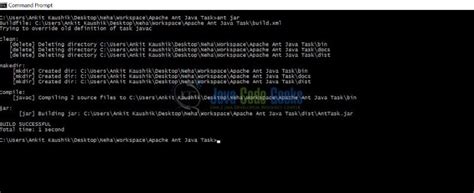 apache ant java task example java code geeks