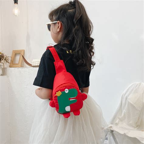 남녀공용 공룡 슬링백 아기가방 유치원가방 감도 깊은 취향 셀렉트샵 29cm