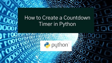 How To Create A Countdown Timer In Python Sourcecodester