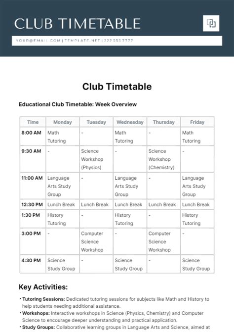 Free Ai Timetable Generator Free Timetable Maker Online