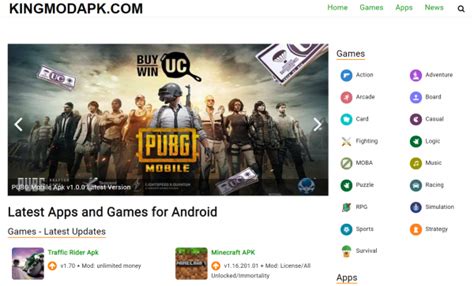 New Site King Mod APK Launches Platform For Latest Apps And Games Mods