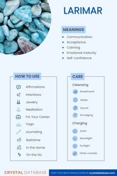 Larimar Stone Meaning Crystal Healing Properties And Benefits In 2024