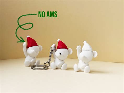 Chained Bear With Santa Hat By Florinv Makerworld