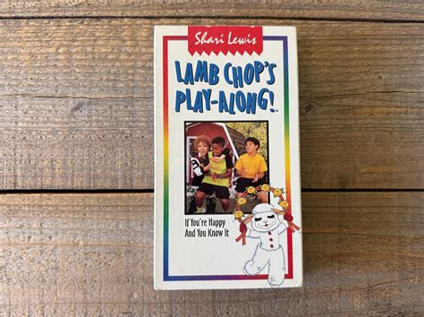 Vintage 1993 Lamb Chops Play Along Vhs Movie Starring Shari Lewis