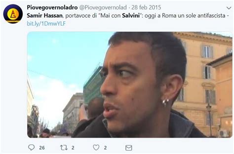 Samir Hassan Da Mai Con Salvini A Palazzo Chigi Con Casalino