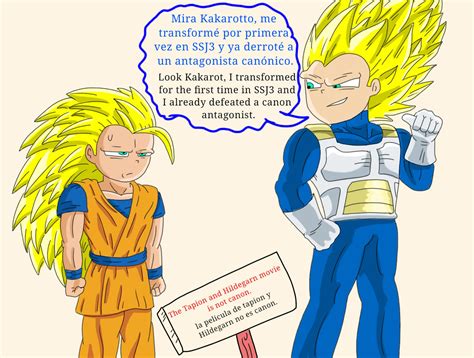 Vegeta Ssj3 Canon Daima By Happy Party Man2 On Deviantart