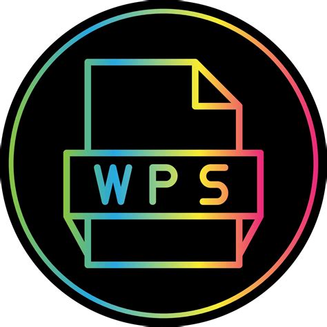 wps file format icon 16903617 vector art at vecteezy