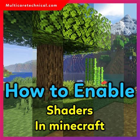 How To Enable Shaders In Minecraft Step By Step Guide For Java And Bedrock