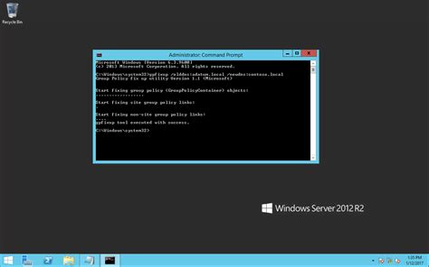 How To Rename An Active Directory Domain Name Of A Windows Server 2012 R2 With The Essentials