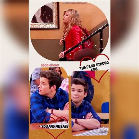 Icarly Seddie On Instagram He Is So Proud Of Her 💜 Icarly Seddie