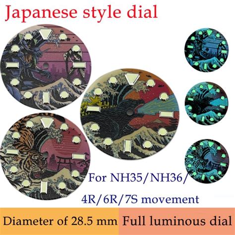 Seiko Modified Universal Dial 285mm Diameter For Nh36nh35 Movement