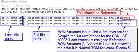 Solved Retrieve File Name Local Bom Structure File Name Full For All Occurrences
