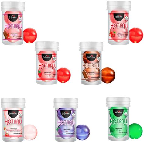 Bolinha Hot Ball Beija Muito 2 Unid Hot Flowers
