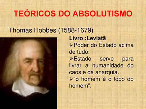 Absolutismo Monárquico ppt carregar