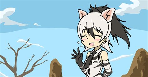 けものフレンズ リクエスト「照れているアードウルフ」 Srdのイラスト Pixiv