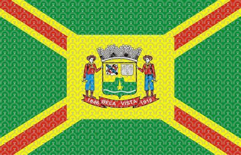 Imagem Digital Da Bandeira Da Cidade De Bela Vista MS Mbi Br