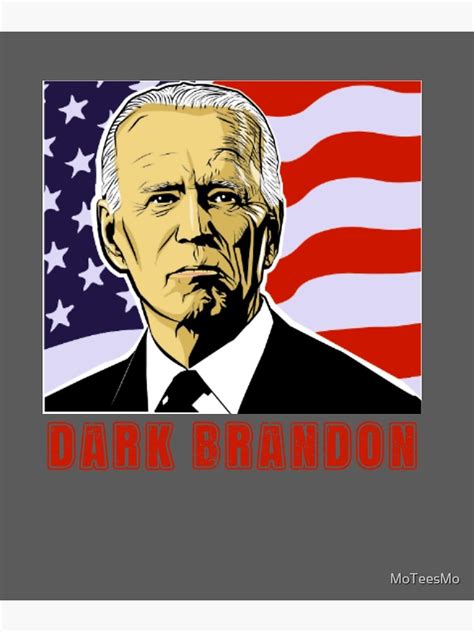 Dark Brandon Rising Joe Biden Funny Political Liberal Meme Political