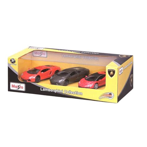 Maisto 45 Fresh Metal Power Racer Pullback Lamborghini 3 Pack