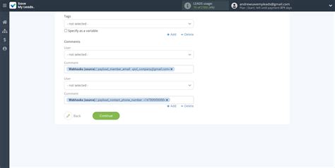 How To Connect Webhooks With MeisterTask SaveMyLeads