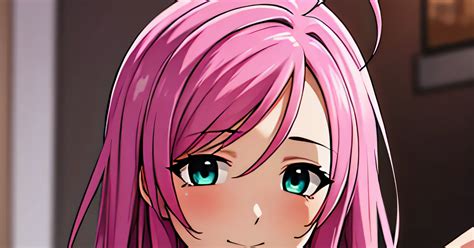 Aiイラスト 下着姿の赤夜萌香おっぱい増量ver ユーキヒロ自己紹介読んでのイラスト Pixiv