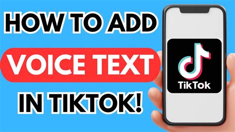 How To Add Voice Text In Tiktok Tiktok Voice To Speech Tutorial 2025 Youtube
