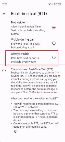 What Is Rtt Calling And How To Enable It On Your Phone