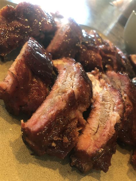 Homemade Smoked Bbq Ribs Rfood
