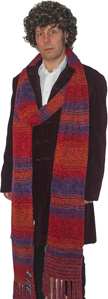 Tom Baker Scarf Knitting Pattern Doctor Who Scarf Season 18 Official